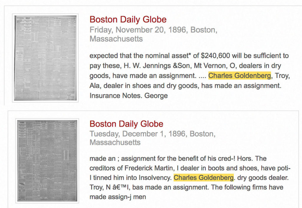 GOLDENBERG / GARFINKEL FAMILY | Melamed Family History